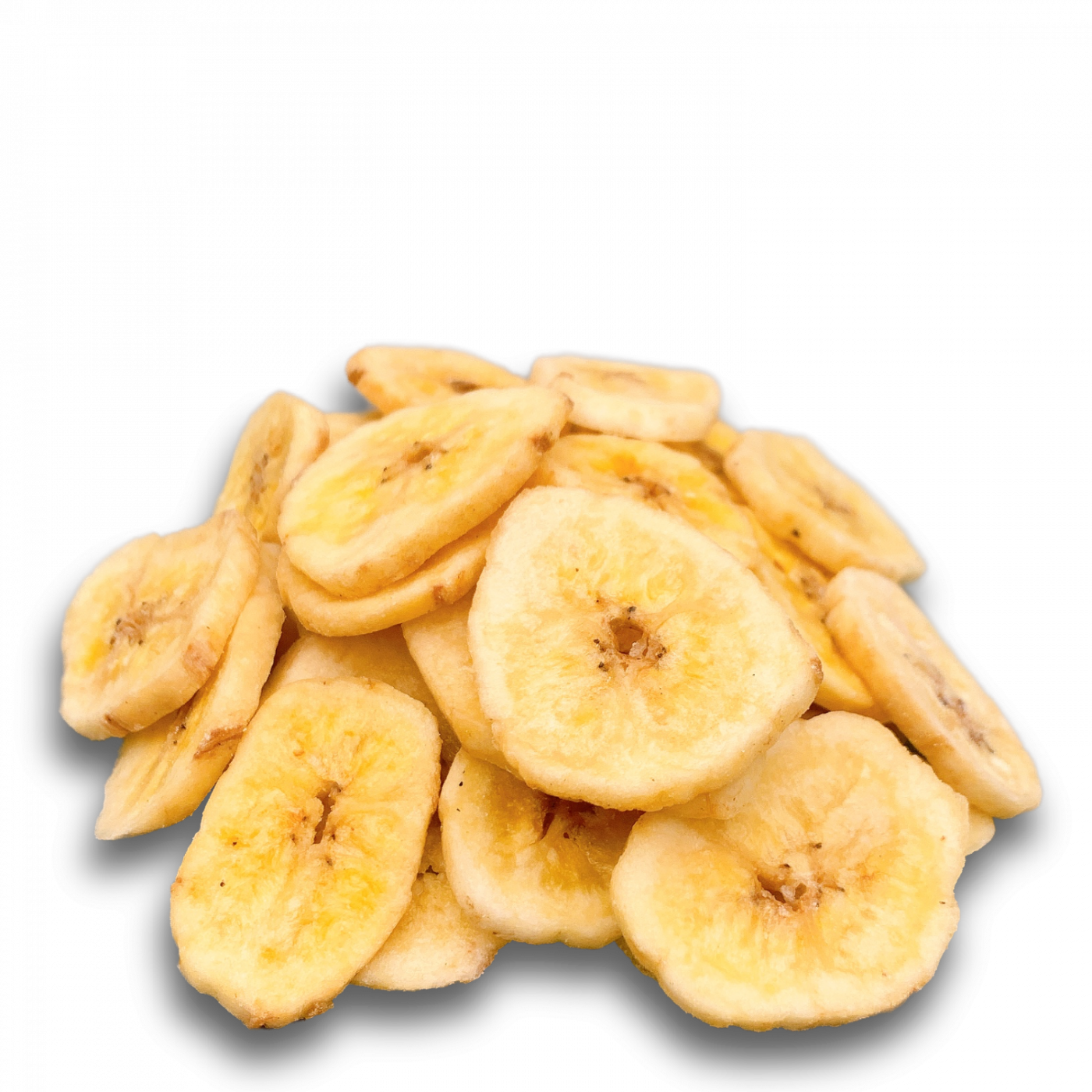 Bananenchips Natur, getrocknet als Chips
