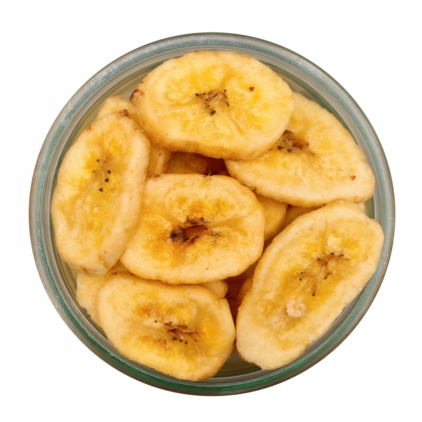 Bananenchips Natur, getrocknet als Chips
